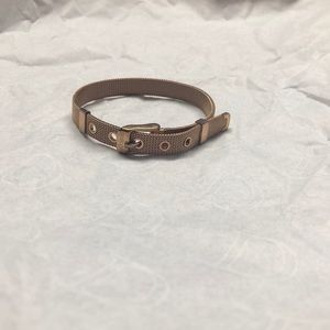 Rustic Cuff | Jewelry | Rustic Cuff Rose Gold Chain Link Bracelet ...